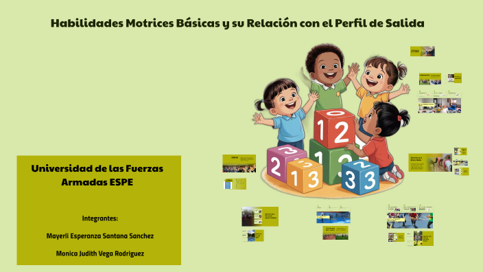 Habilidades Motrices Básicas y su Relación con el Perfil de Salida by ...