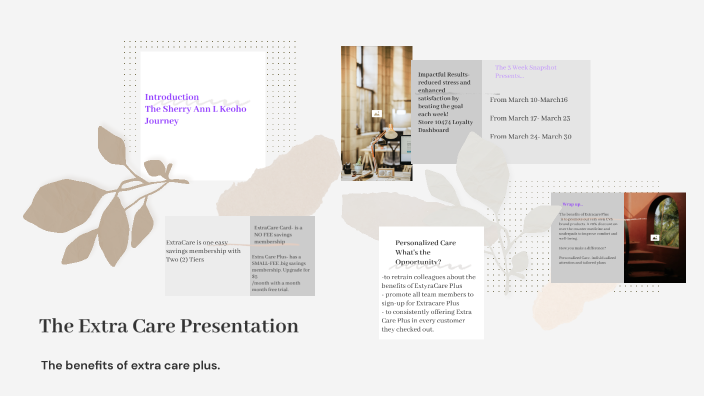 The Extra Care Plus Presentation by Sherry Keoho on Prezi