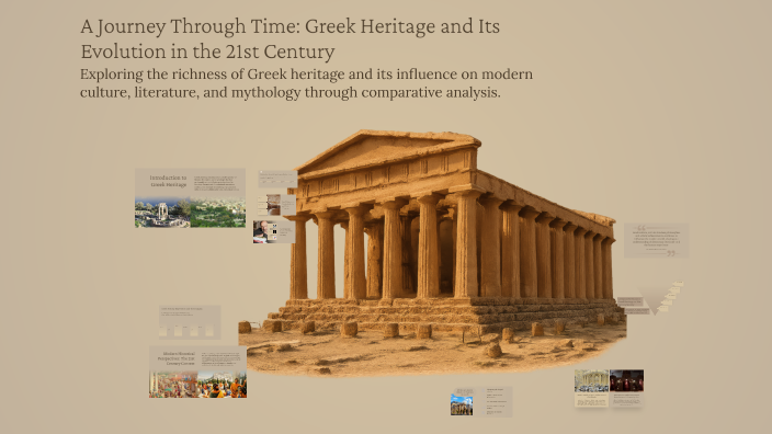A Journey Through Time: Greek Heritage and Its Evolution in the 21st ...