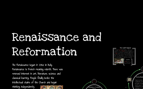 Renaissance and Reformation Timeline by Melissa Burgos on Prezi
