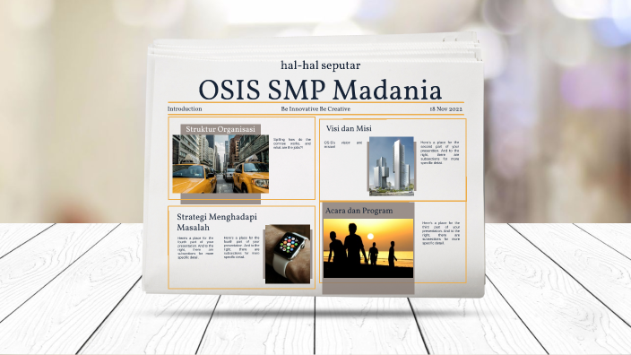Information About OSIS SMP Madania by Namira Ramadhanti on Prezi