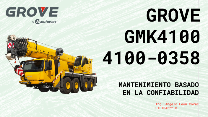 GRUA GROVE GMK4100 by Angelo León Corac on Prezi