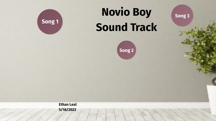 Novio Boy Soundtrack by Ethan Leal on Prezi