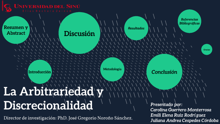 La Arbitrariedad y Discrecionalidad by emili ruiz on Prezi