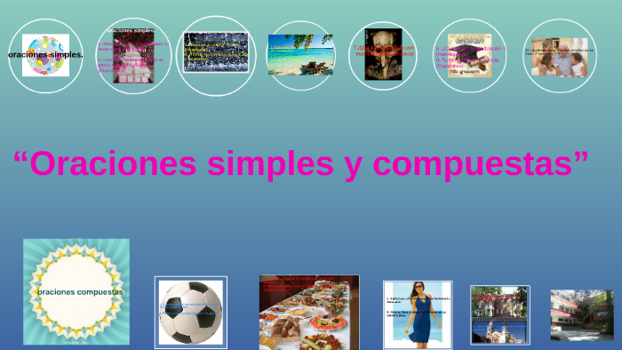 oraciones simple y compuestas. by kriccia Díaz on Prezi