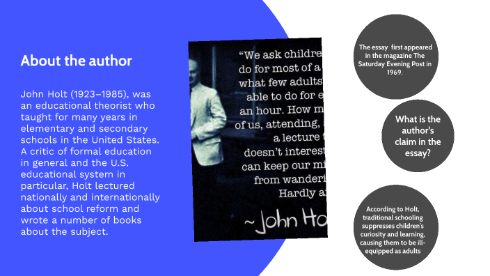 School is Bad for Children by on Prezi