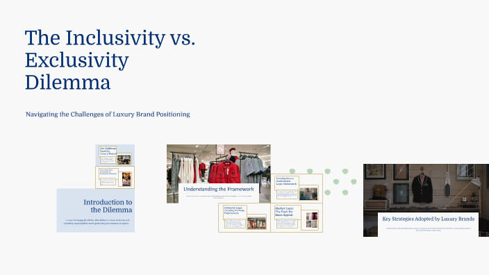 The Inclusivity vs. Exclusivity Dilemma by Aditya Sarraf on Prezi