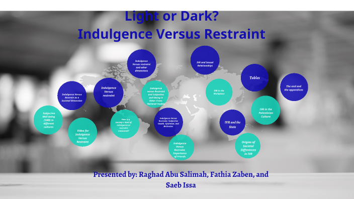 Indulgence Versus Restraint by Raghad Adnan on Prezi