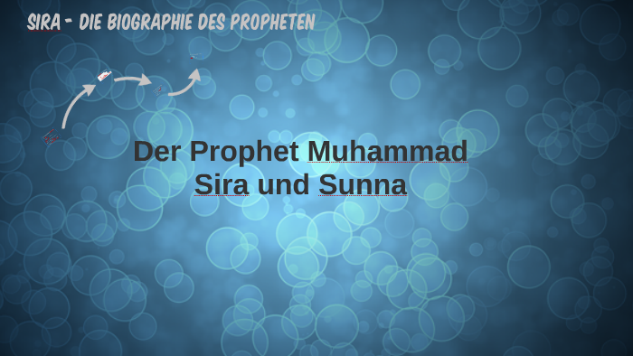 Der Prophet Muhammed Sira und Sunna by Fatima Mahmic on Prezi