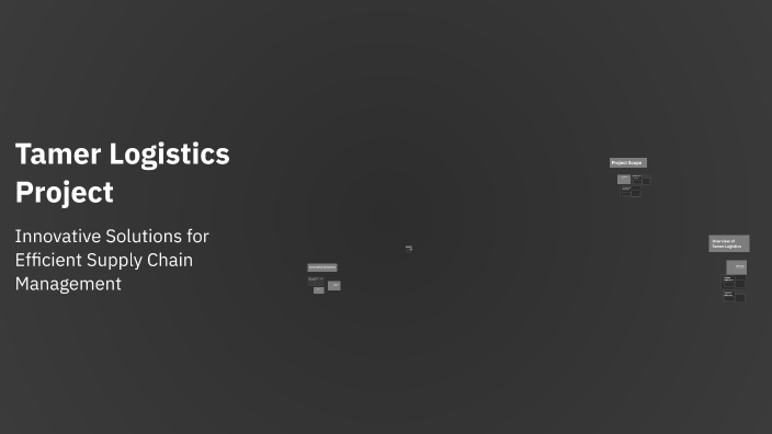 Tamer Logistics Project by mostafa elkady on Prezi