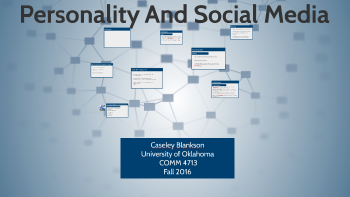 Personality And Social Media by on Prezi