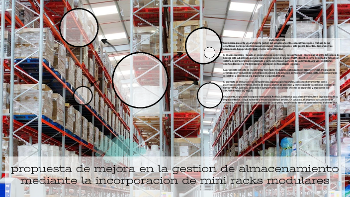 propuesta de mejora en la gestion de almacenamiento mediante la ...
