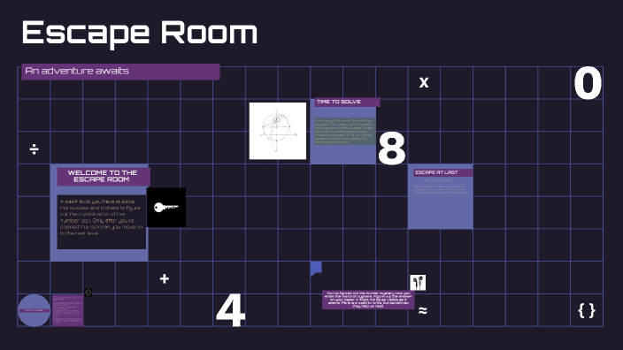 Escape Room Adventure by 0583 AFIFA AHMED on Prezi