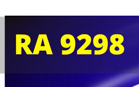 Focus Note on RA 9298 Presentation by Rhyle Sayat on Prezi