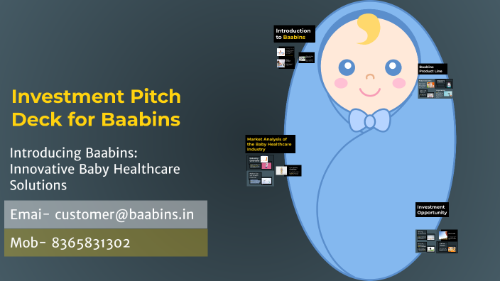 Investment Pitch Deck for Mayllon Pharma by Haplock India on Prezi