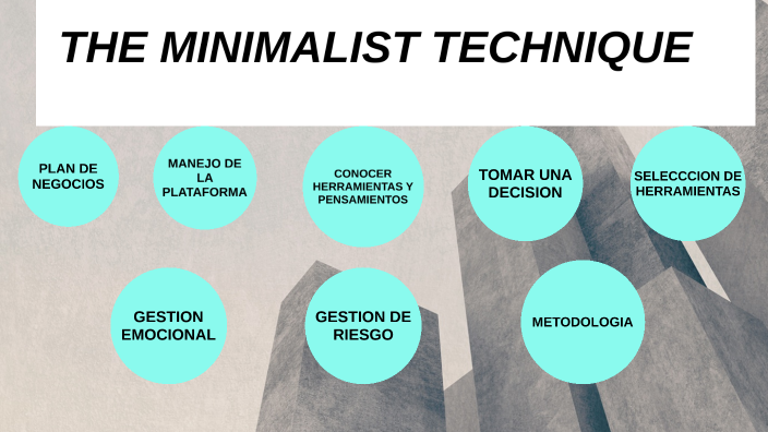 minimalist technique by Horacio Dominguez on Prezi