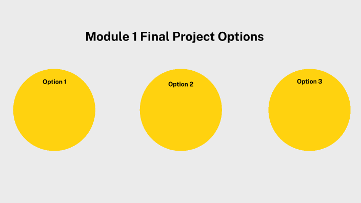 Module 1 Final Assignment: Options by Stewart Utley on Prezi