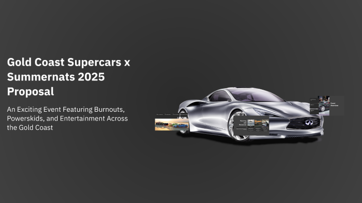 Gold Coast Supercars x Summernats 2025 Proposal by Grace Prosser on Prezi
