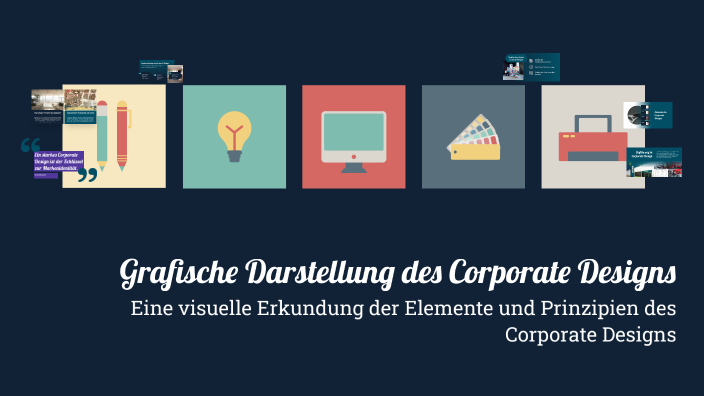 Grafische Darstellung des Corporate Designs by Eda Süs on Prezi