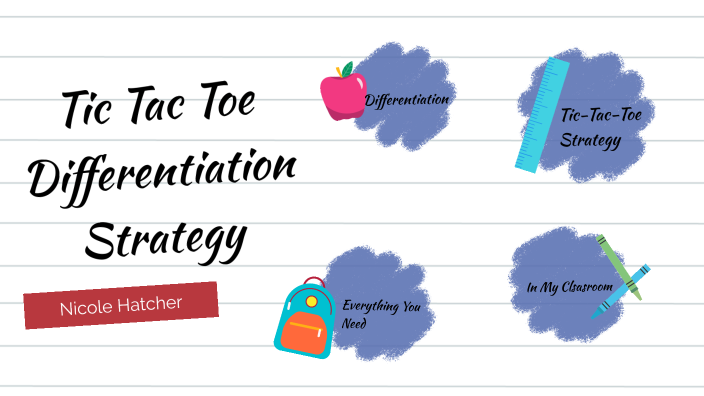 Tic Tac Toe Differentiation-Hatcher by Nicole Hatcher on Prezi