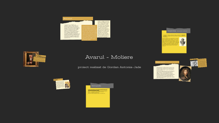 Avarul - Moliere by Antonia Jade on Prezi