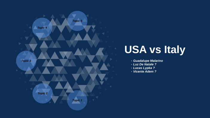 usa italia by guadalupe malarino on Prezi