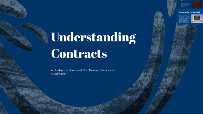 Understanding Contracts by Ahava Aziz on Prezi