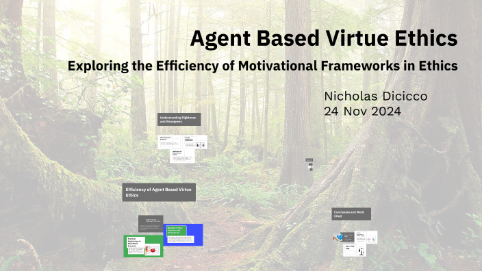 Agent Based Virtue Ethics by Nick DiCicco on Prezi