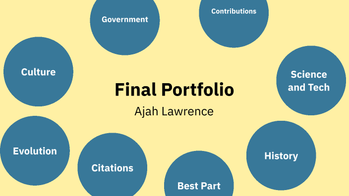 Final Portfolio by Ajah Lawrence on Prezi