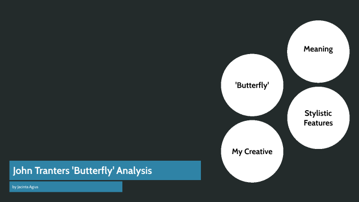 butterfly - john tranter by Jacinta Agius on Prezi
