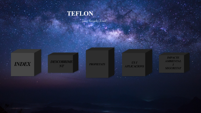 TEFLON by ISAAC DAVID GONZÁLEZ SALCEDO on Prezi