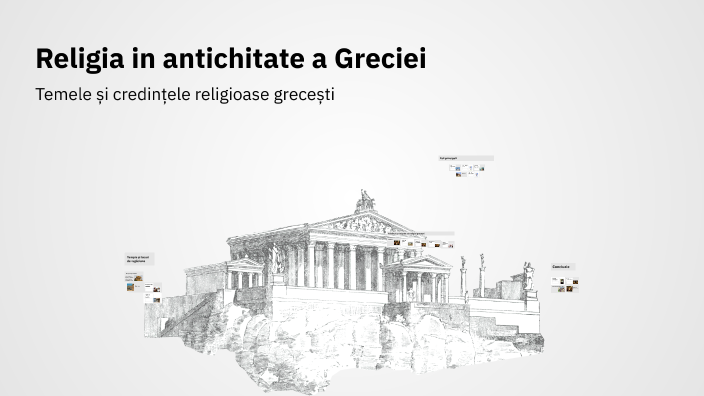 Religia in antichitate a Greciei by Dombrevu on Prezi