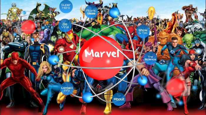 Marvel presentation by Kovaleva Diana on Prezi