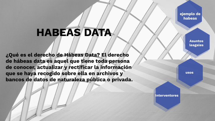 HABEAS DATA by Darlyn Alvarez on Prezi