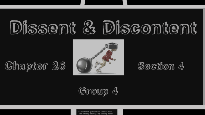 Dissent & Discontent by Xavier Russell on Prezi