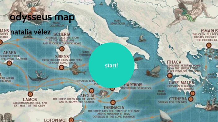 Odysseus Journey Map by Natalia Vélez on Prezi