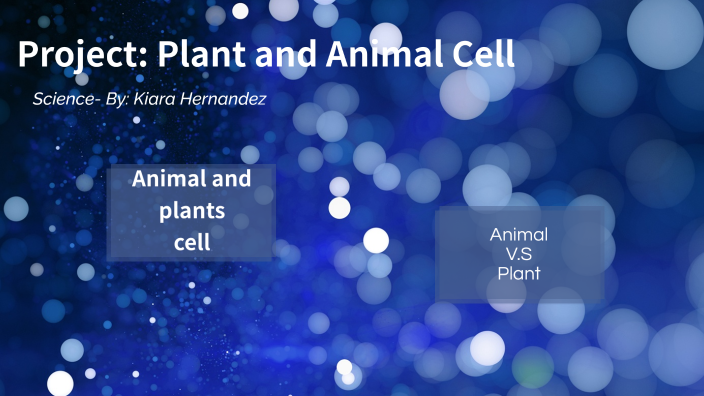 Science : Plant and Animal cell project by Kiara Hernandez on Prezi