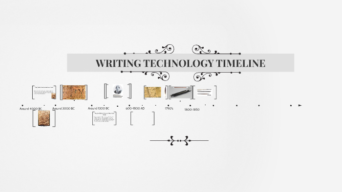 WRITING TECHNOLOGY TIMELINE by Omar Manasrah on Prezi