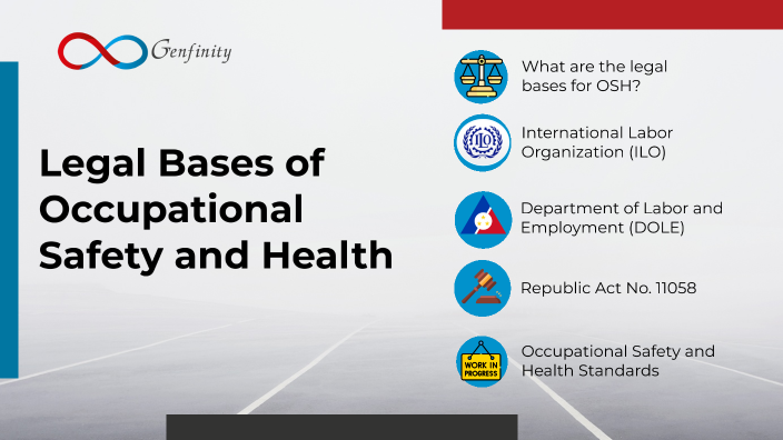 Legal Bases of Occupational Safety and Health by Genfinity Training on ...