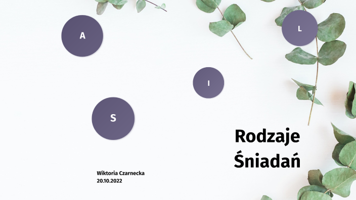 Rodzaje Śniadań by Wiktoria Czarnecka on Prezi