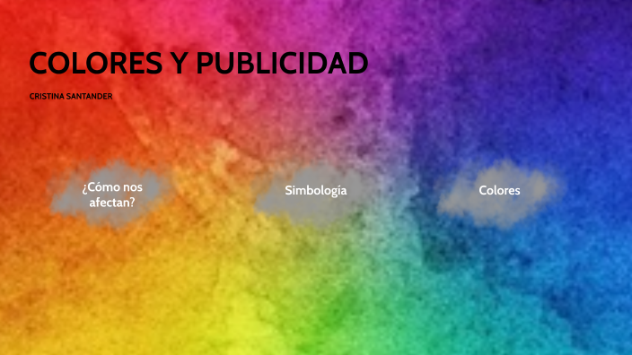 COLORES Y PUBLICIDAD by Cristina Santander on Prezi