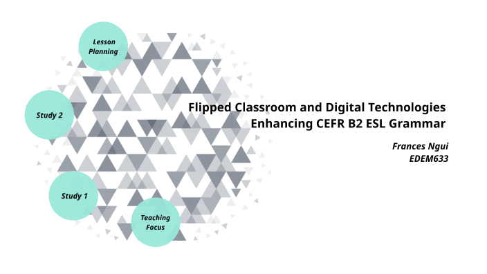 Flipped Classroom approach for teaching ESL grammar to CEFR B2 by ...