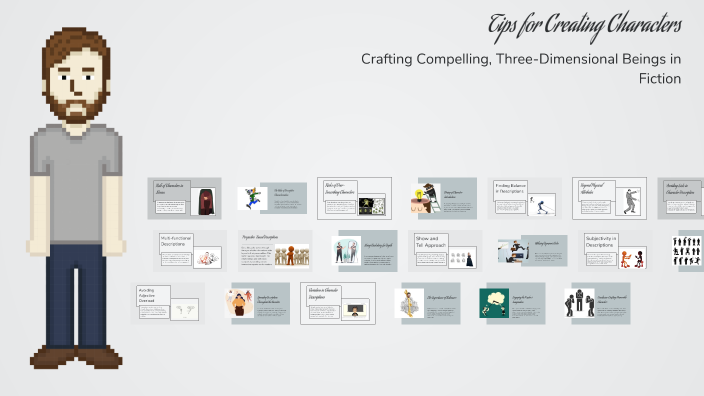Tips for creating characters by Deirdre Wolfe on Prezi