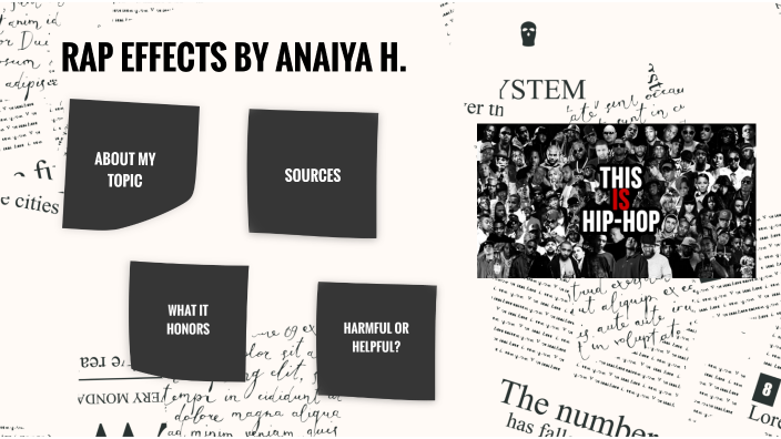 Rap Effects by Anaiya Harris on Prezi