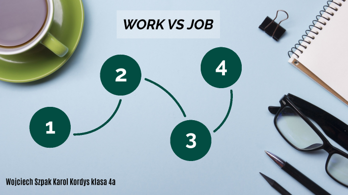 WORK VS JOB by Manuela Kazmierczak on Prezi