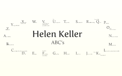 Helen Keller ABC's by Ashley Olsen on Prezi