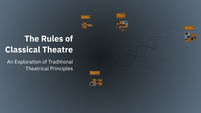 The Rules of Classical Theatre by Yousef Yousef on Prezi