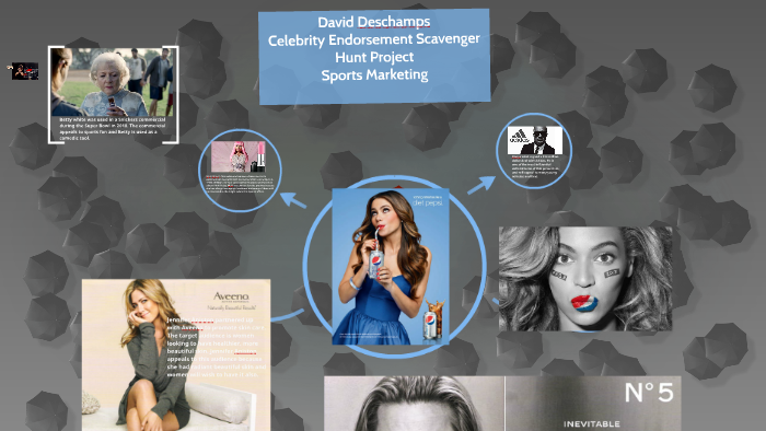 Celebrity Endorsement Scavenger Hunt by David Deschamps on Prezi