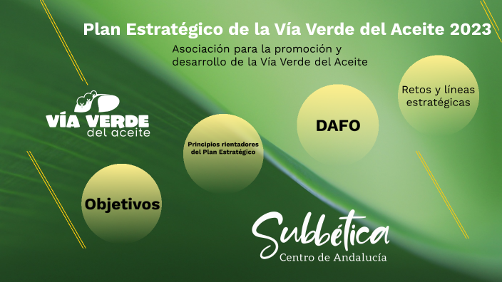 Plan estratégico de la Vía Verde de la Subbética by Juanma Ropero Ávila ...