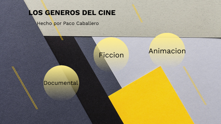 LOS GENEROS DEL CINE by Francisco Caballero Miranda on Prezi